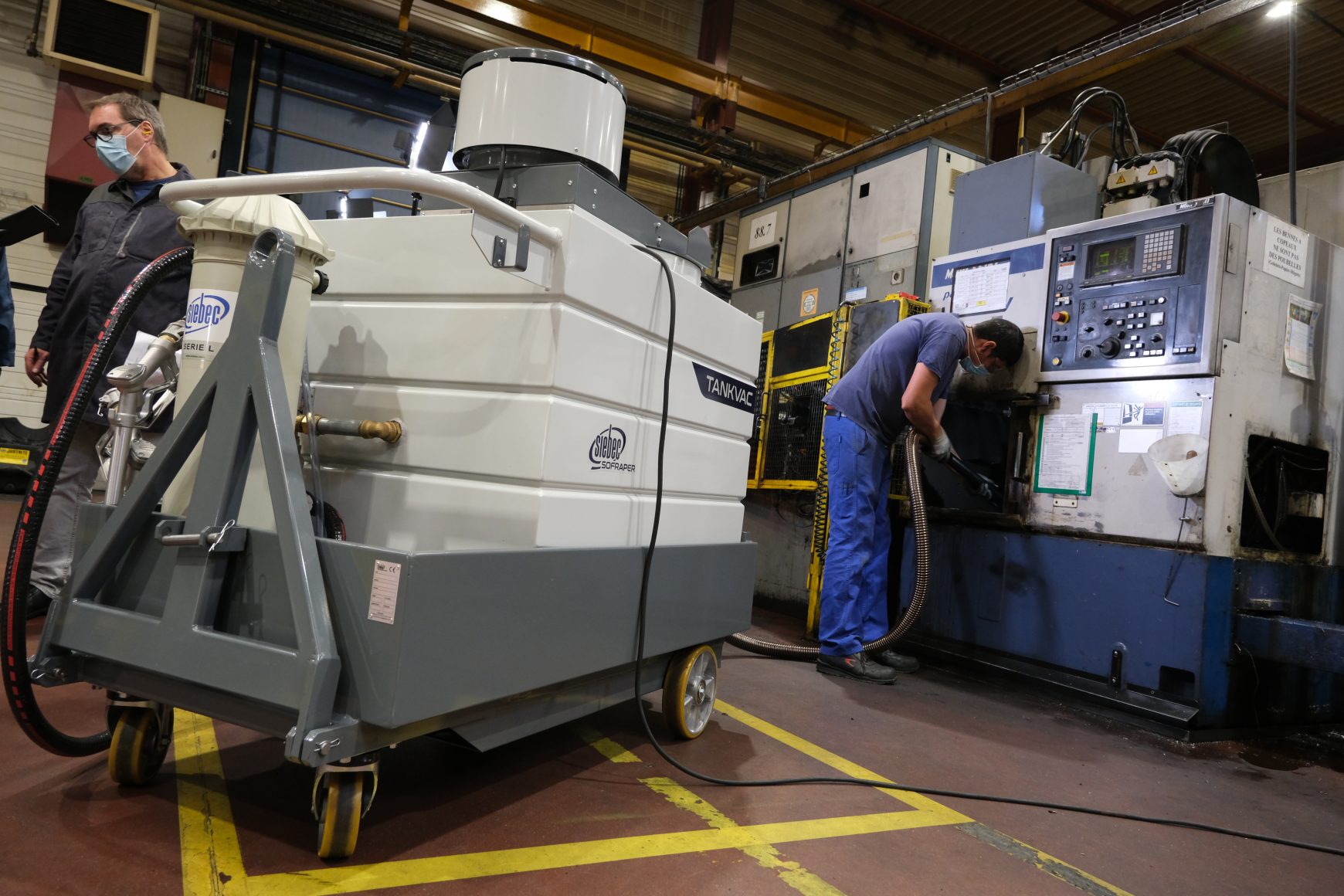 Aspiration industrielle - SIEBEC